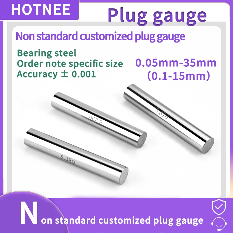 【bespoke】0.1-18mm pin Gauge pin Measuring Rod Plug Rod Smooth Plug ...