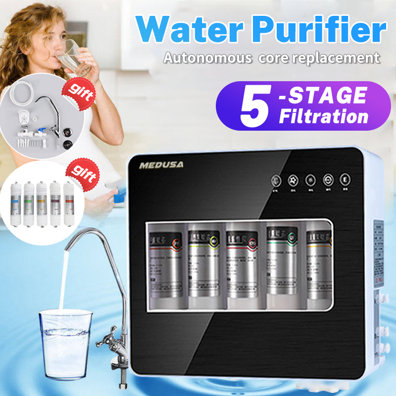 5-Layer Water Filter Water Purifier for Drinking Faucet Filter ...