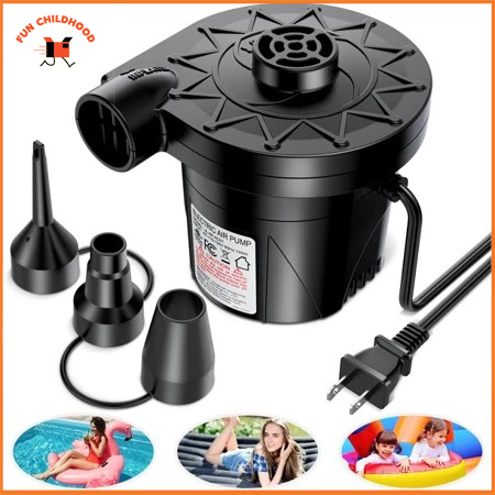 Electric Air Pump Home Inflate Deflate For Mattress Swimming Pool Bed ...