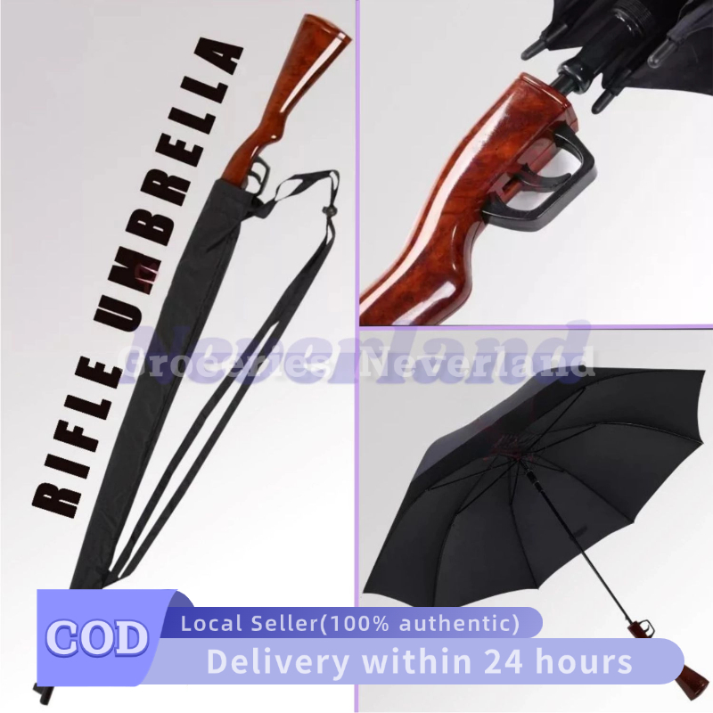 [COD]Outdoor Katana Umbrella Sword Blade Japanese Black Samurai Handle ...