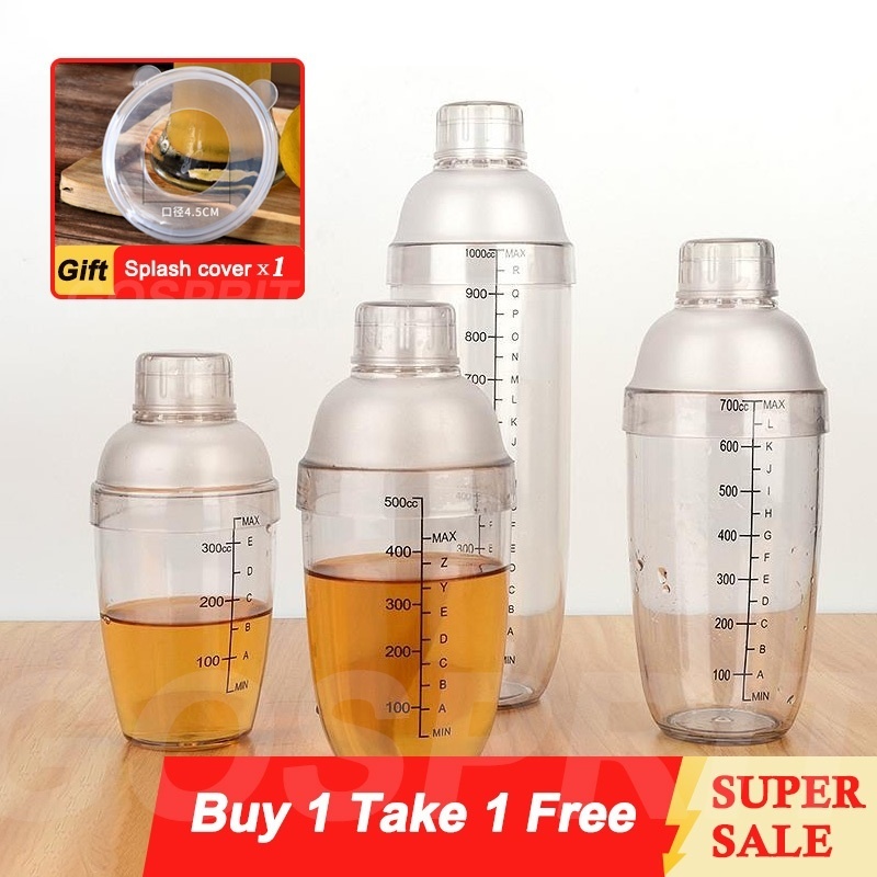 Shaker Bottle Milk Tea Shaker Cocktail Juice Shaker Juice Blender Bar ...