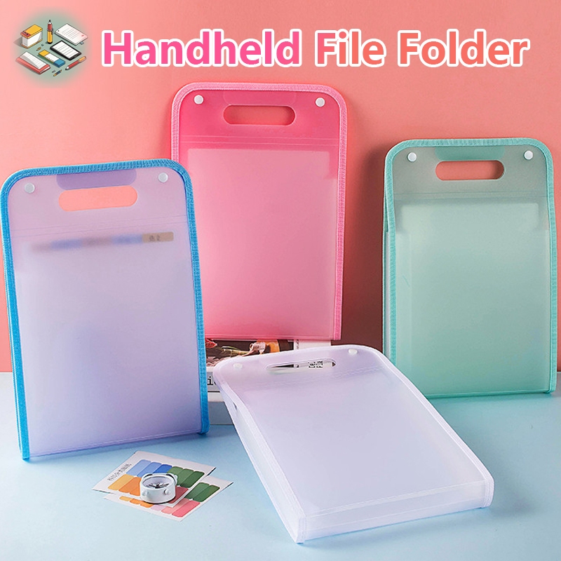 Folders Organizer with Handle and Labels 13 Layer Folder School ...