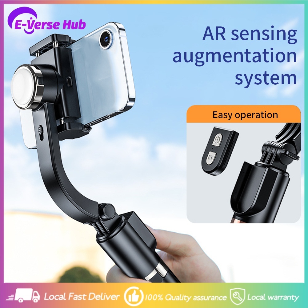 Gimbal Stabilizer for Phone Stabilizer Anti-shake Selfie Stick Vlogging ...