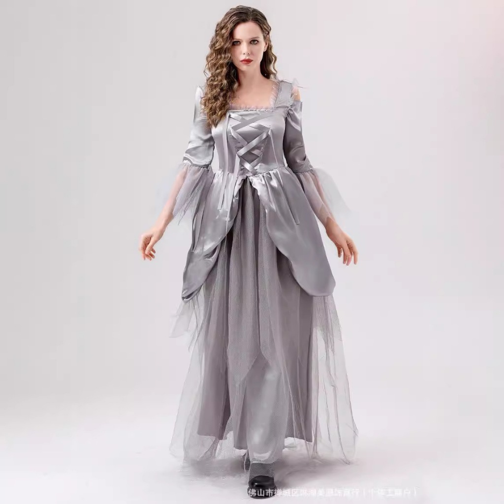 New Halloween Cosplay Ghost Bride Dress Performance Outfit | Shopee ...