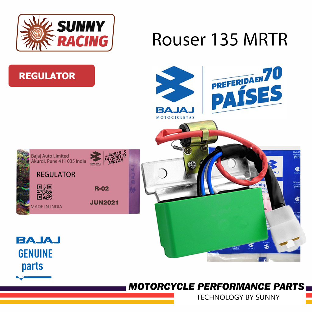 REGULATOR MRTR FOR ROUSER 135 4pins JW402001 | Shopee Philippines