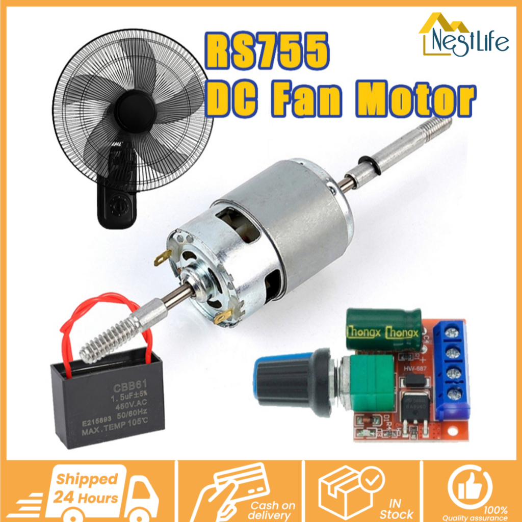 DC Motor Speed Controller DC Fan Motor Module 4.5V-35V Adjustable Speed ...