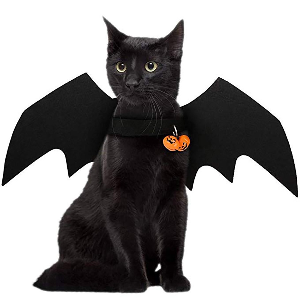 Cat Bat Wings for Halloween Party Decoration, Puppy Collar Leads ...