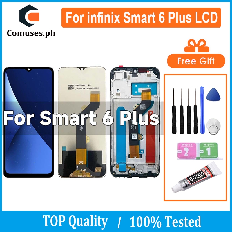 COMUSES LCD For Infinix Smart 6 Plus LCD Display Touch Screen Digitizer ...