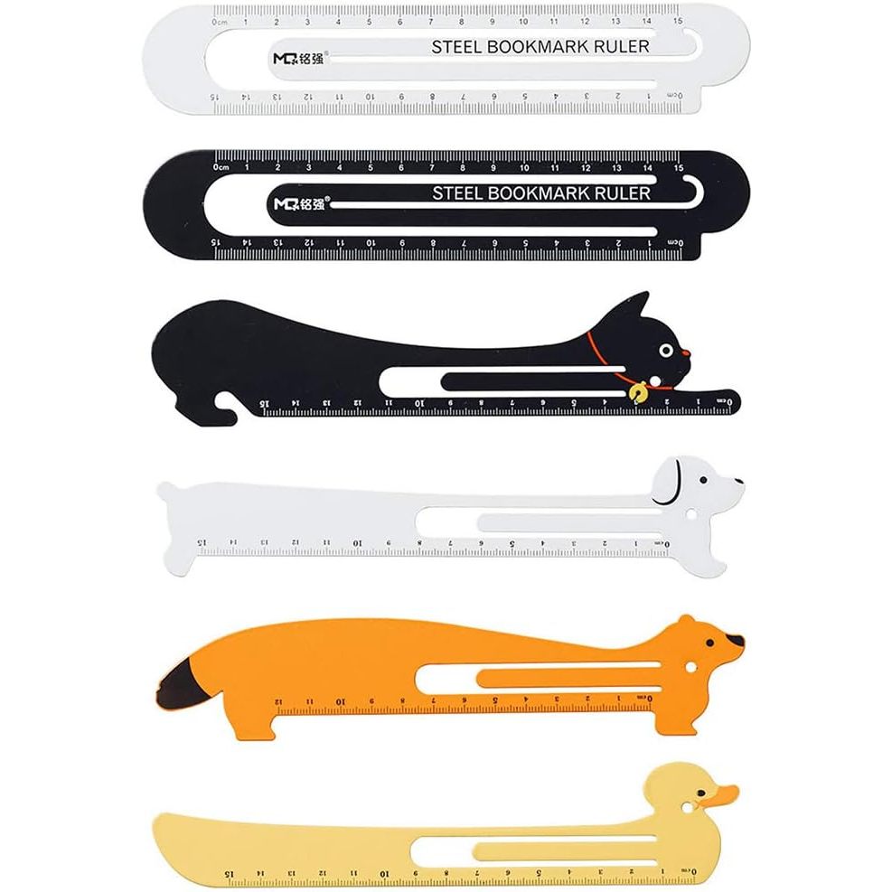 Cartoon Multifunctional Metal 15cm Ruler School Student Supply Holder ...