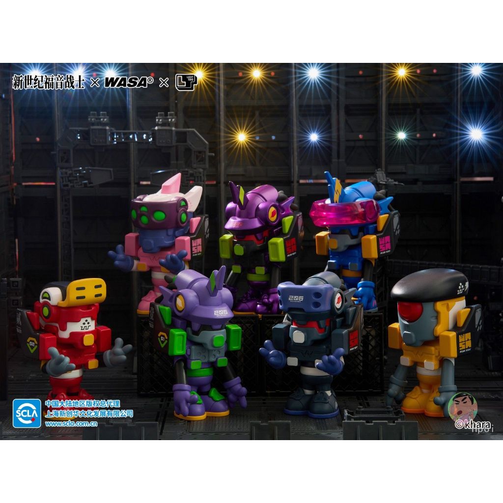 Evangelion X Wasa X Lucky Toys Wus24004 Eva206 Series Blind Box Shopee Philippines