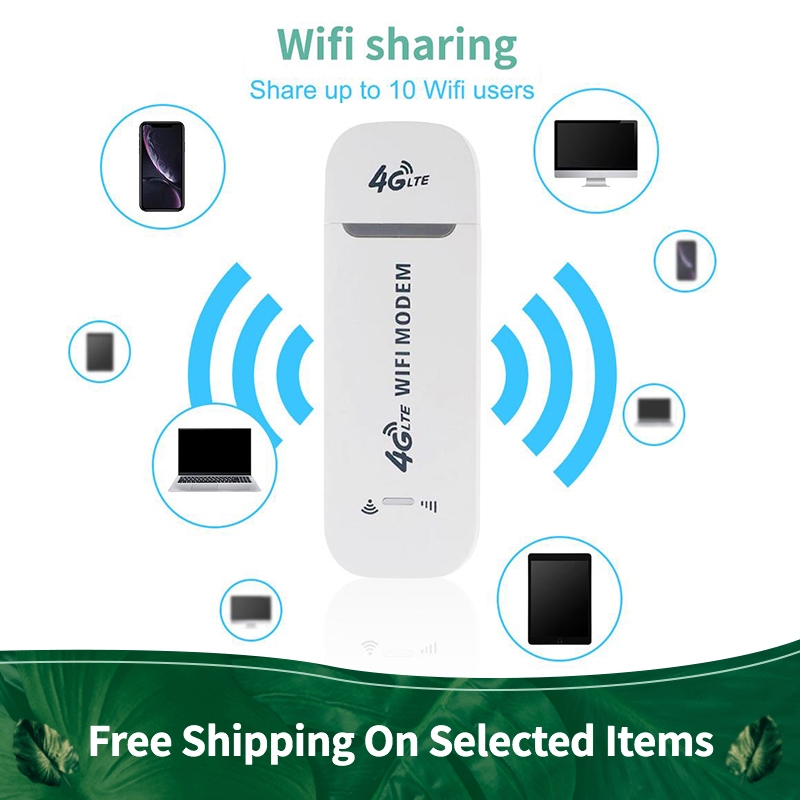 Ready Stock 4G Wireless Router With Sim Card Slot Wifi Mini Usb Smart ...