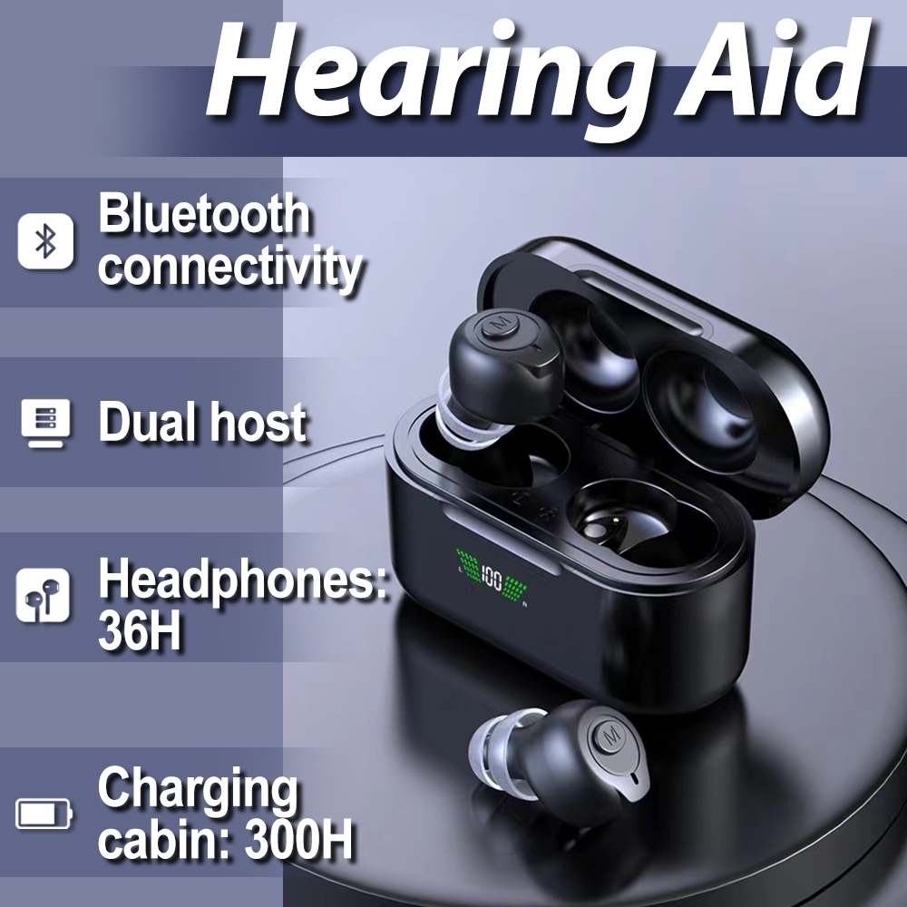 Invisible Digital Audiphone Sound Voice Amplifier Enhancer Adjustable ...