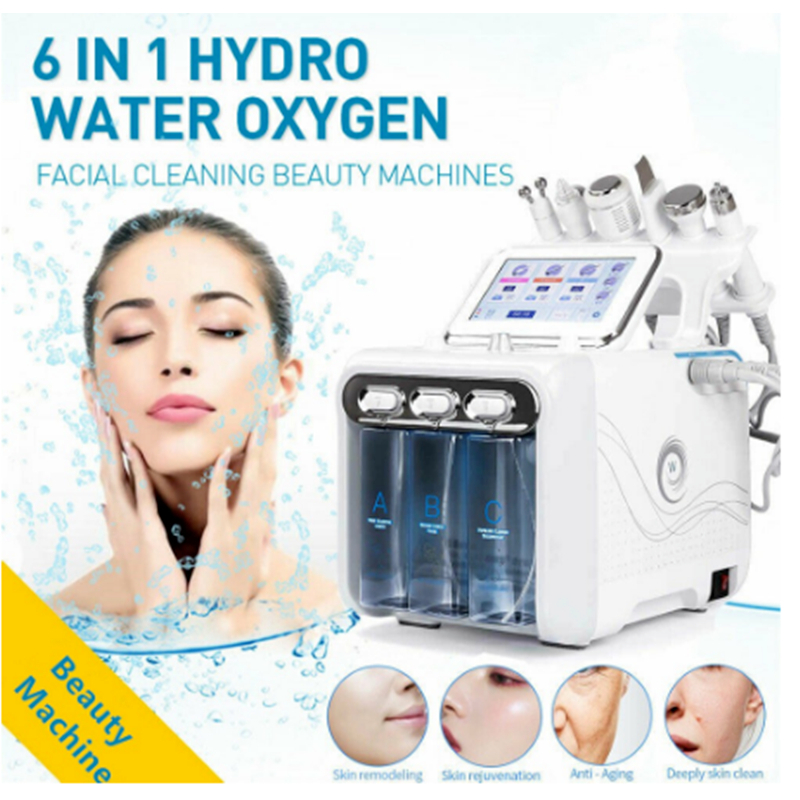 6 in 1 Portable Blackhead Remover Oxygen Water Dermabrasion Beauty ...