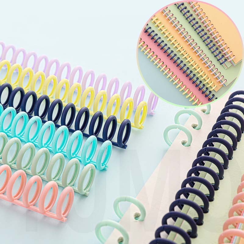 30-hole Loose-leaf Plastic Binding Ring for A4 A5 A6 A7 B5 DIY Notebook ...