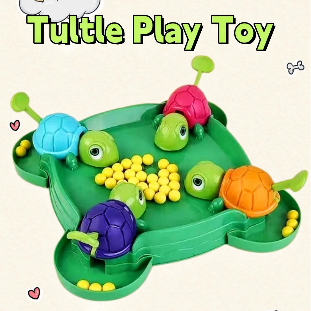 Speed Turtle Eating Bean Toy for Children's Kindergarten Multiplayer ...