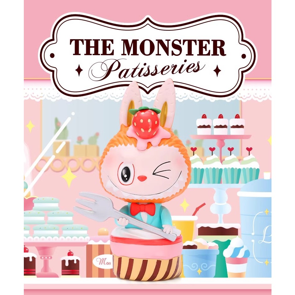 Labubu THE MONSTERS dessert Serie [Genuine] POPMART Gift For Girlfriend ...
