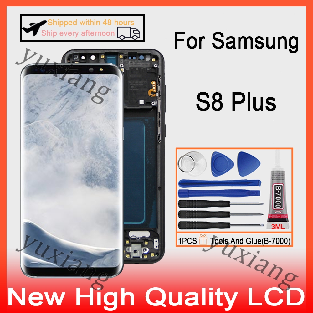 Original AMOLED TFT Samsung Galaxy S8+ S8 Plus LCD Display Touch Screen ...