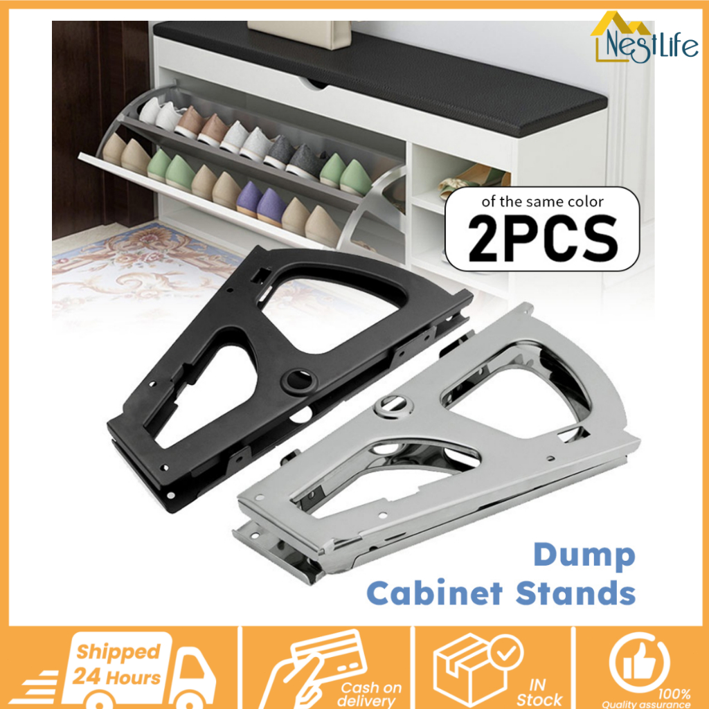 2pcs 1 2 3 Layers Furniture Storage Shoe Cabinet Hinges Steel Shoe Rack ...