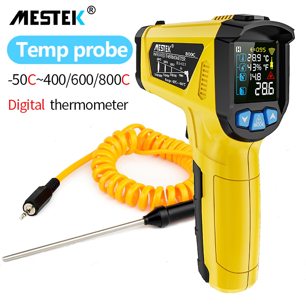 Infrared Non-Contact Thermometer Gun for Industrial Test Electric ...