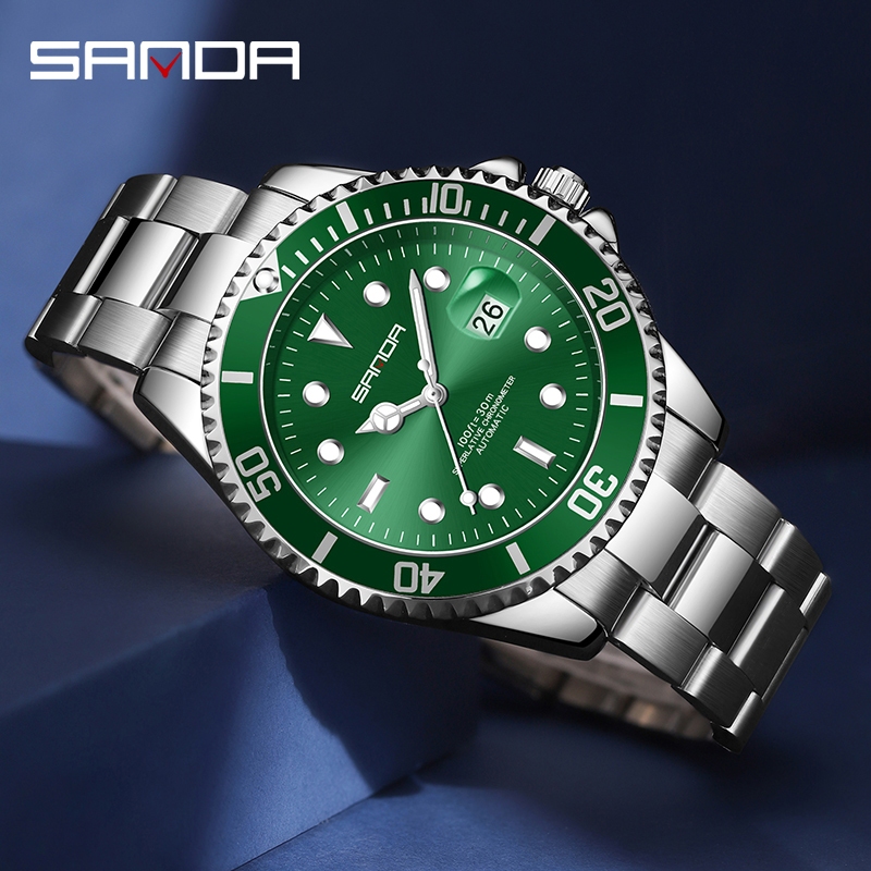 SANDA 7036-3 men watch success business Waterproof Luxury Personalized ...