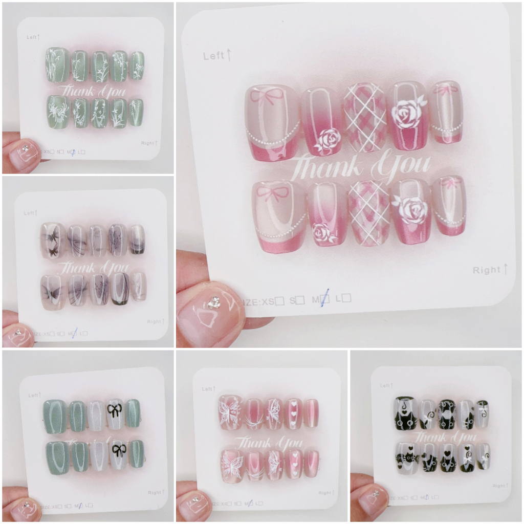 10 PCS of Cat Eye Nail Polish Designed Specifically for Women, Light ...