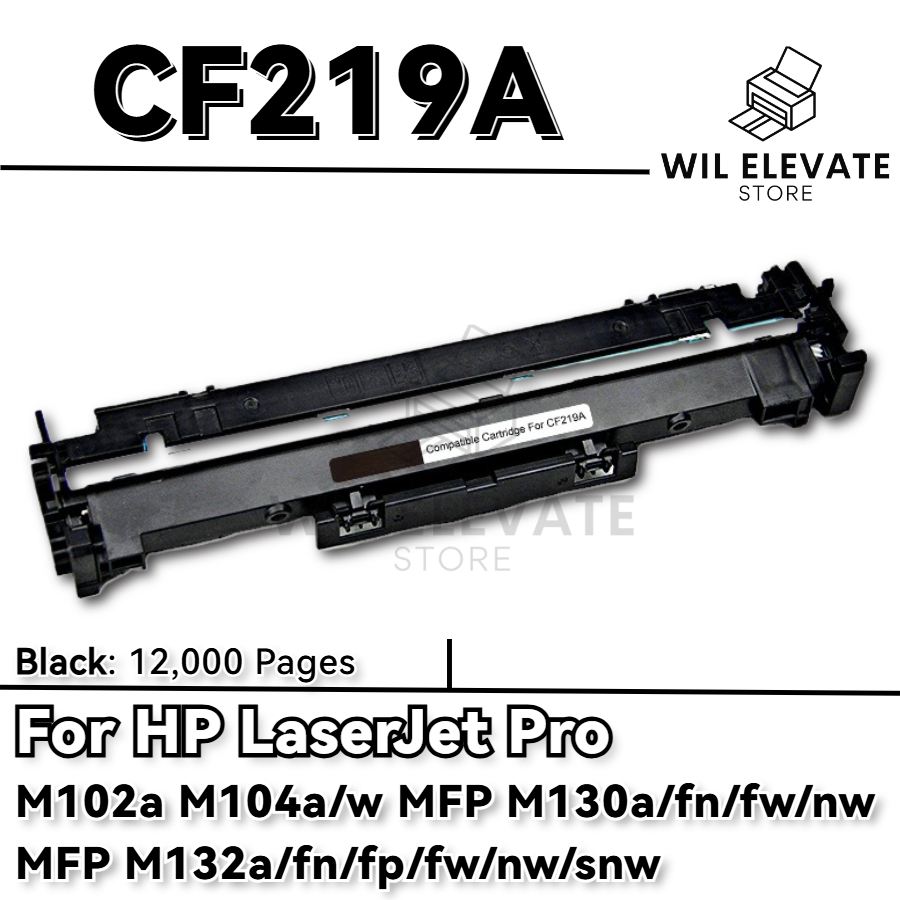 WilElevate 19A CF219A Imaging Drum Unit For HP LaserJet Pro M102 M102a ...