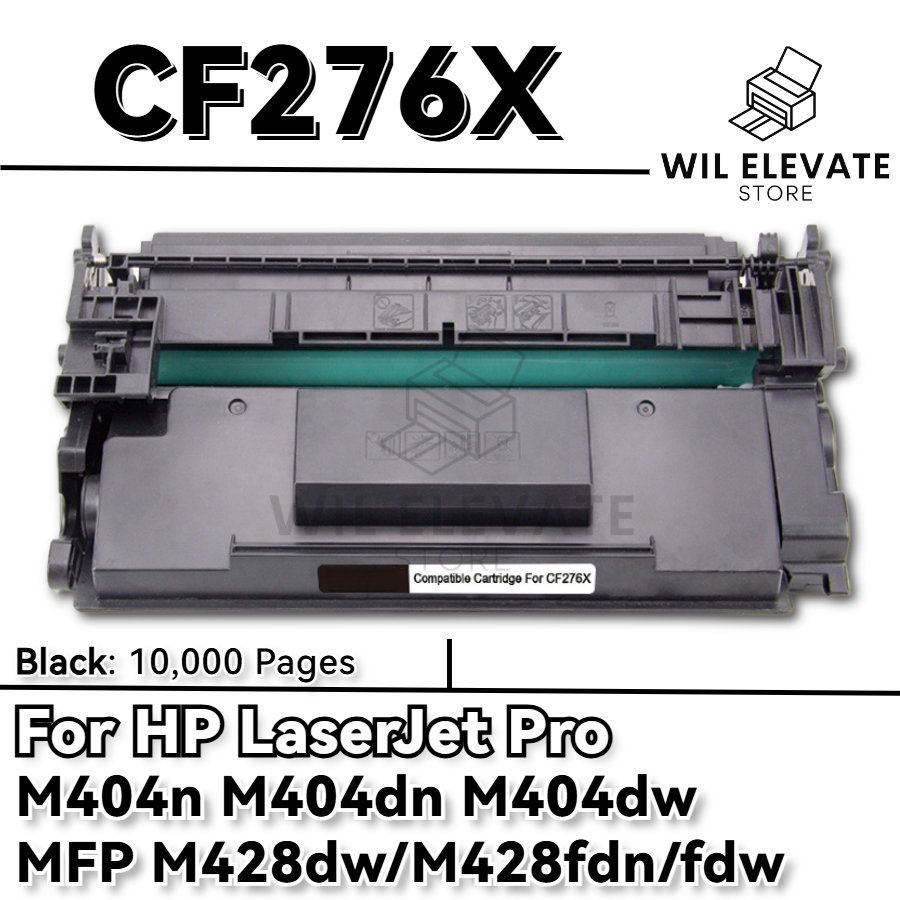 WilElevate 76X CF276X Toner Cartridge For HP LaserJet M404 M428 M404n ...