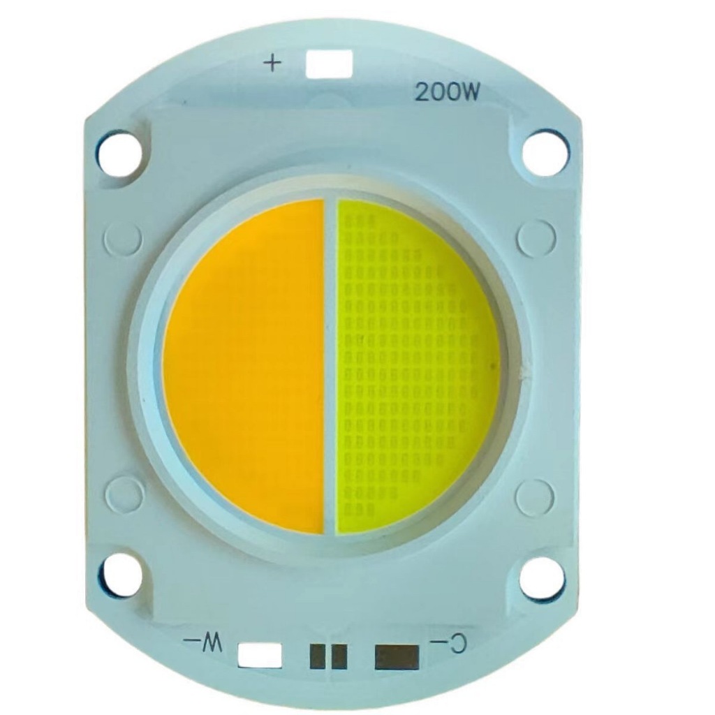 1pcs 100W 200W Dual Color High Power LED COB Chip 32-36V Warm White ...