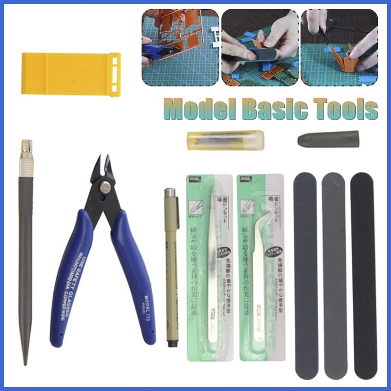 Model Craft Basic Tool Set Beginner Tool Set for VT031 model Craft ...