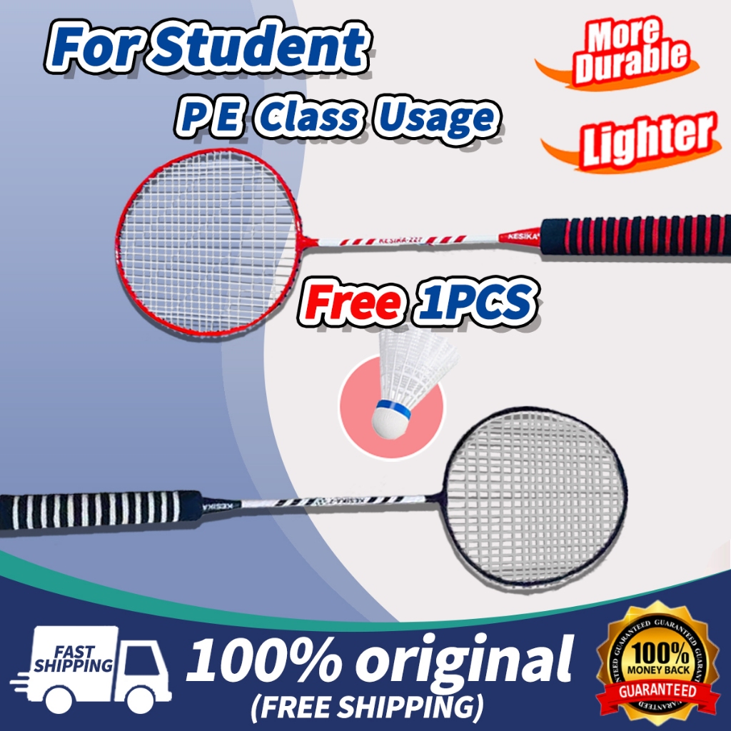 Badminton Racket Set 2pcs Double Racket with Free Shuttlecock for ...