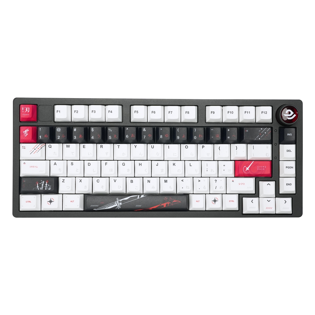 Yuki Aim keycaps Japanese character root PBT keycaps 132key | Shopee ...
