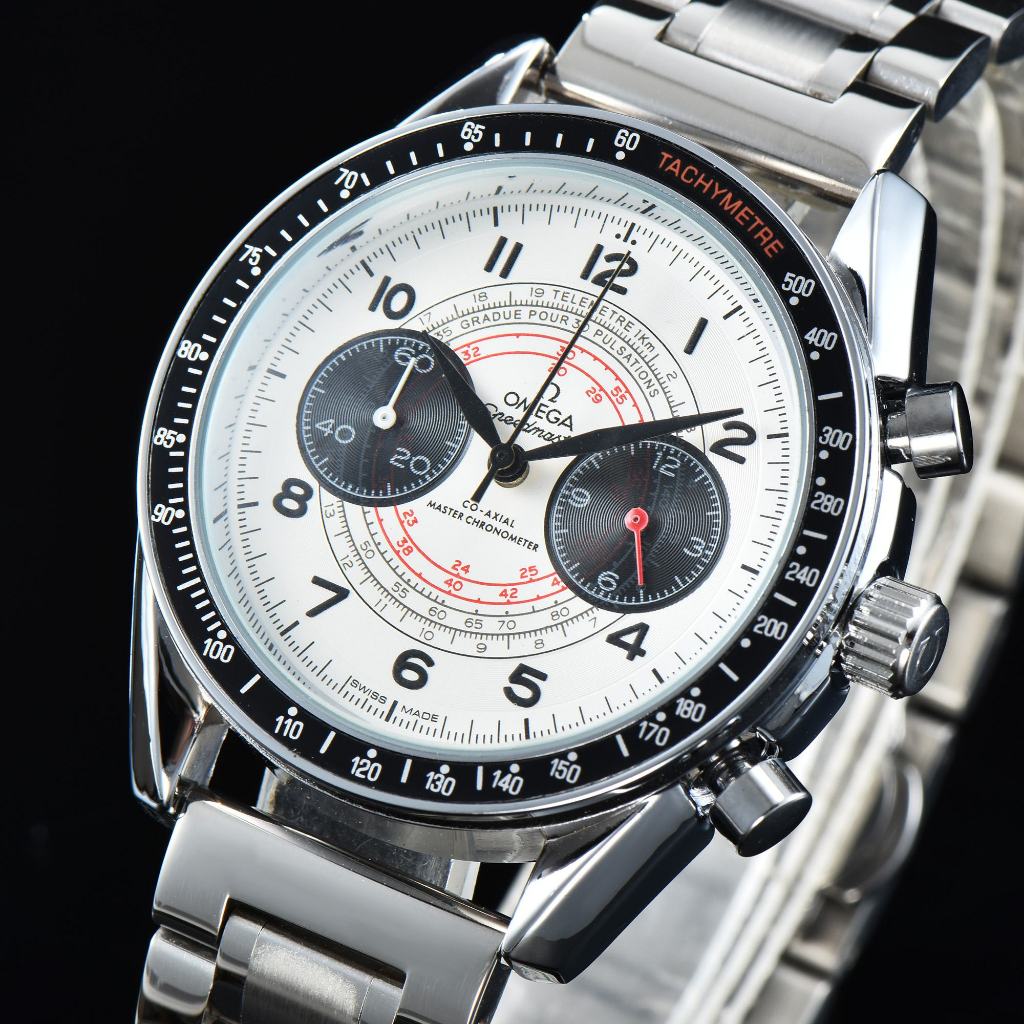 Omega Speedmaster Series Wrist Watch Waterproof Chronograph Multi ...