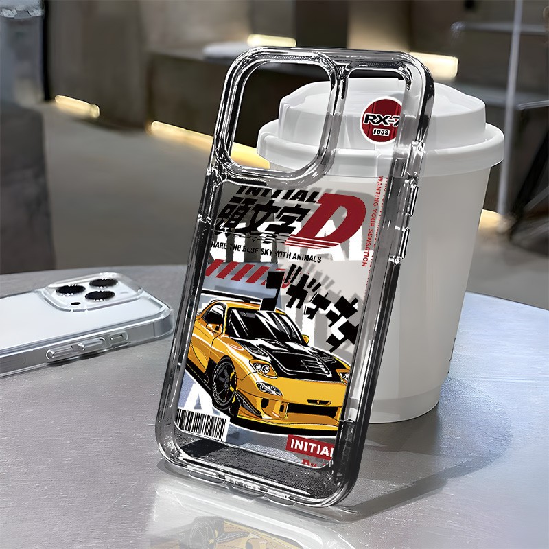 JDM GTR Sports Racing Car Case for IPhone 16 Pro Max 15 11 14 13 12 118 ...