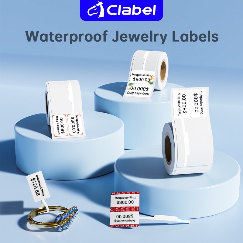CLABEL 220B/221B/230B/320B Jewelry Price Tag, Label Sticker, Earrings ...