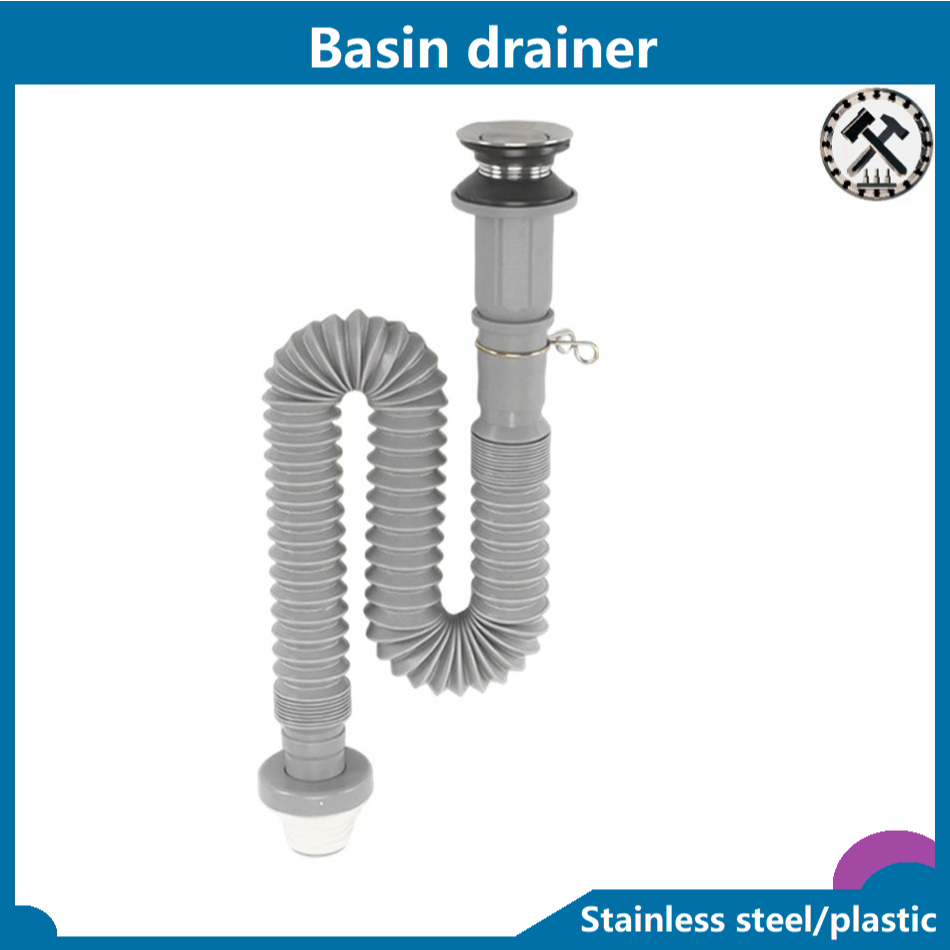 【KH】 Integrated sewer pipe, washbasin, drainer, deodorant, wash basin ...