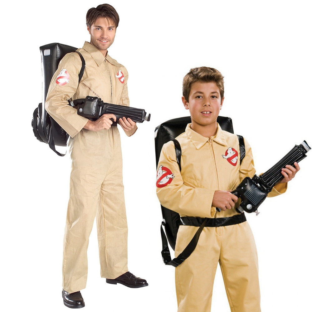 COD Kid's Movie theme Ghostbusters Costume With Proton Pack Accessory ...