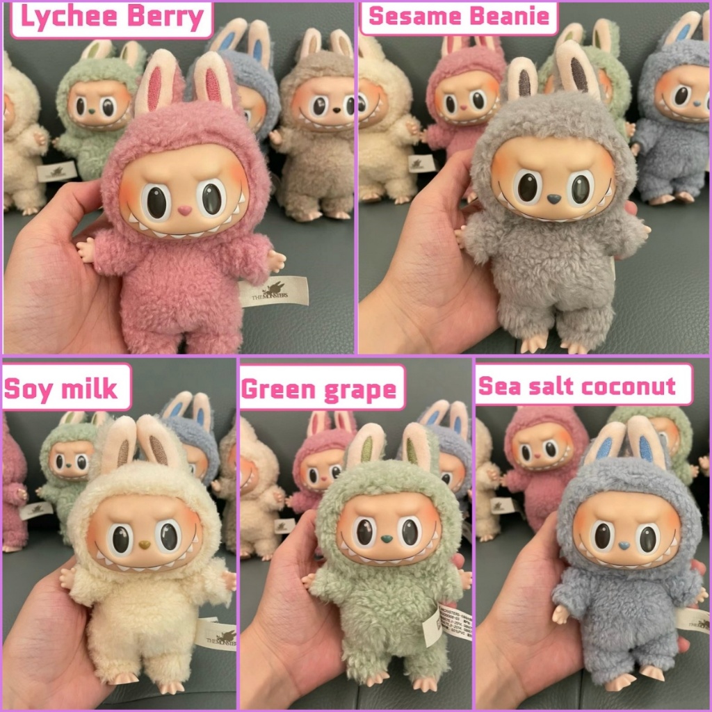 Ready stock LABUBU THE MONSTERS Macaron Vinyl Face Series POPMART Doll ...