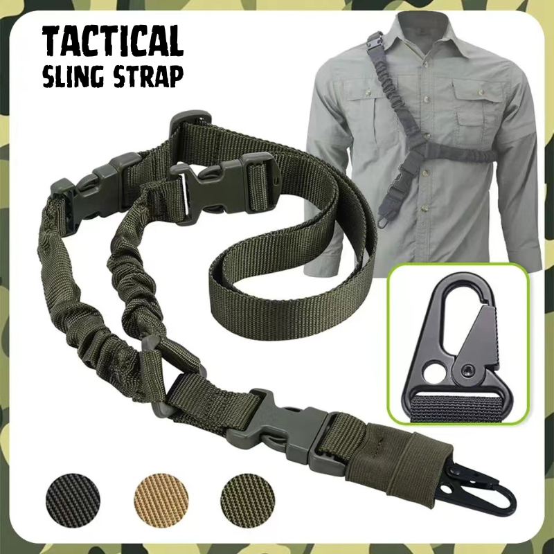 Adjustable One Single Point Bungee Sling StrapWith Length Adjuster ...