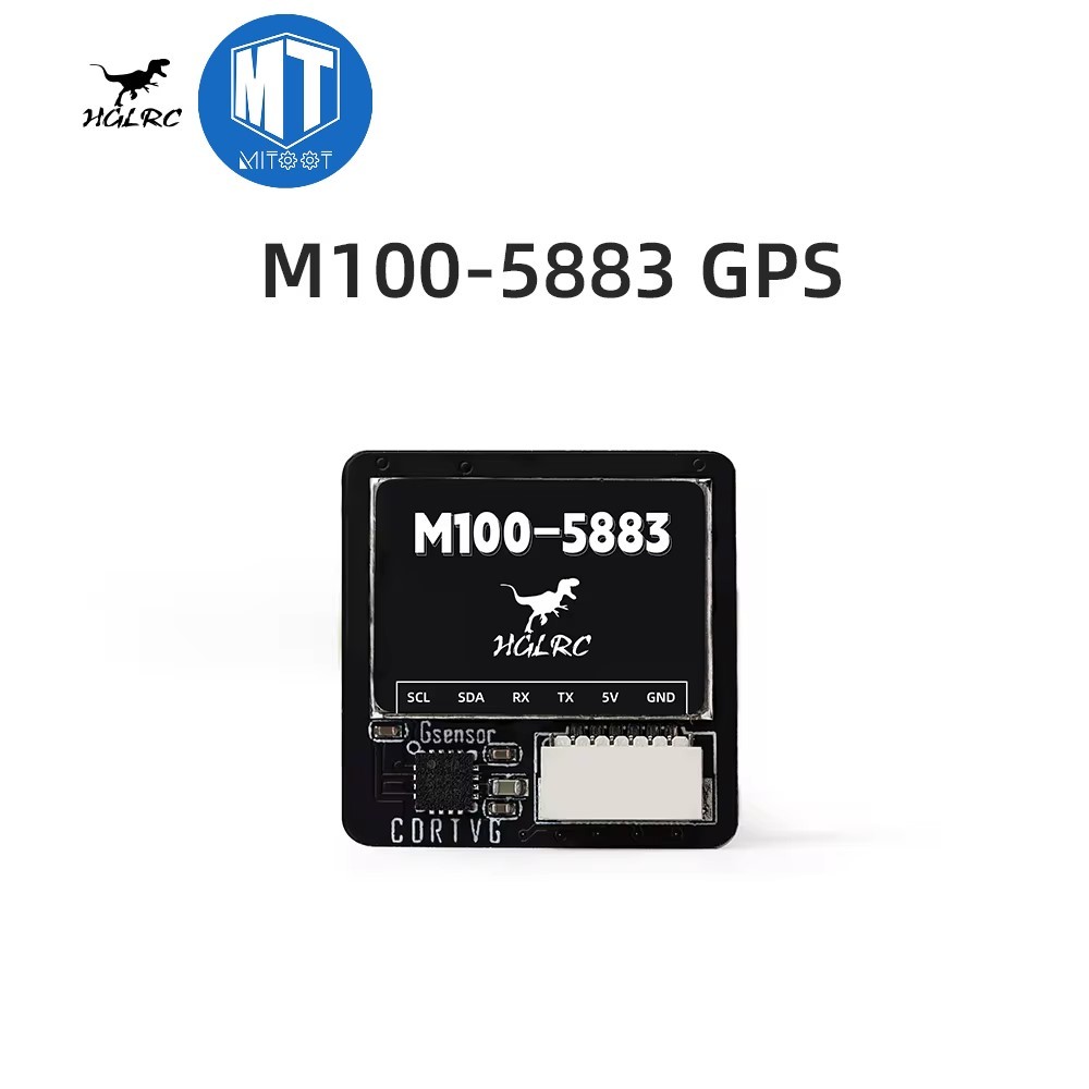 HGLRC M100-5883 M10 GPS Module with Compass Ceramic Antenna on-board ...