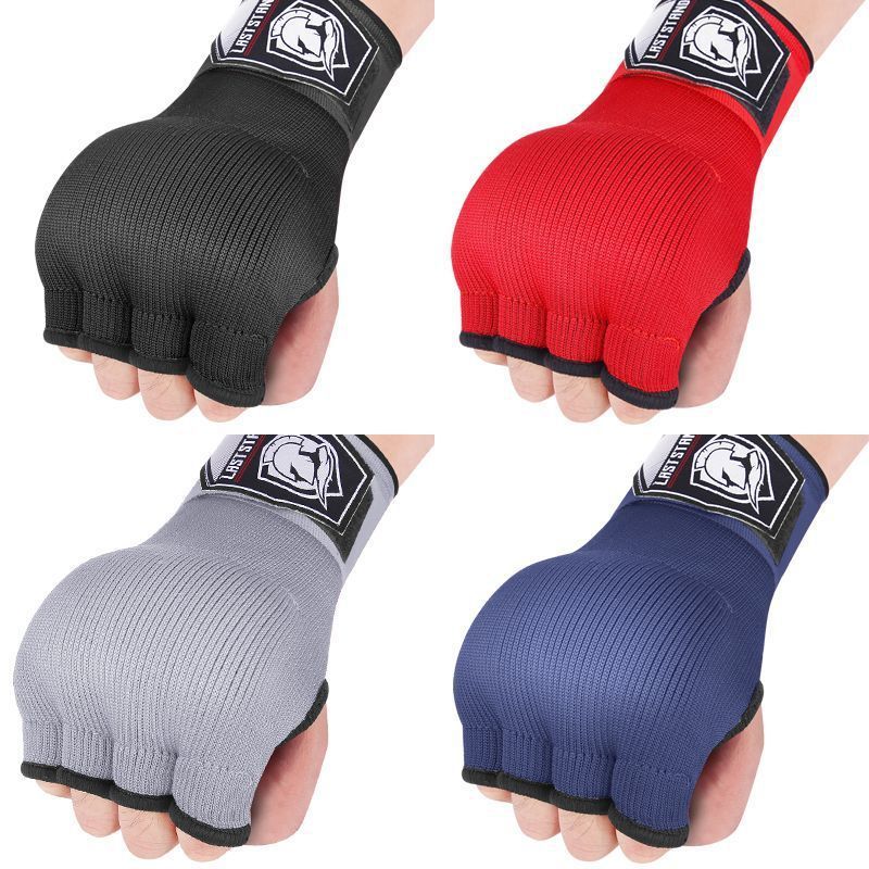 Half Finger Quick Gel Hand Wrap Boxing Gloves Sanda Boxing Bandage Men ...