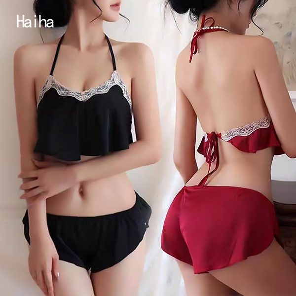 Haiha Lingerie Sexy Sleepwear For Sex Women Nighties Sleepwear Lingerie Set Sexy Lingerie Lace