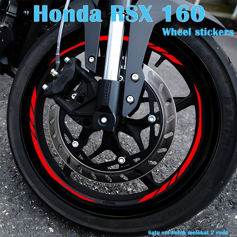 12 PCS/Set Honda RSX160 Rim Sticker Mags Decals for Motorcycle Hub ...