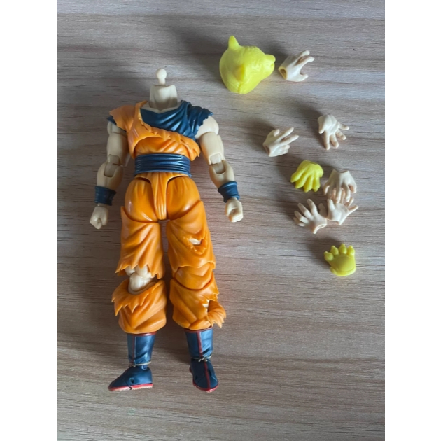 Kong Model 023 Re-edition Super Saiyan 3 Goku without box accessories ...