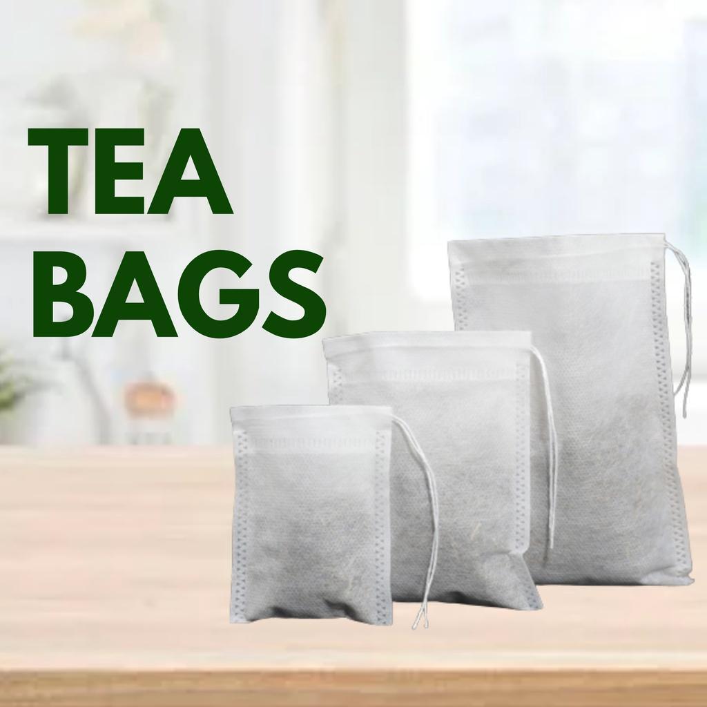 100PCS/Pack Disposable Tea Bag Filter Bags Non Woven Slag Bag Tea Bag ...