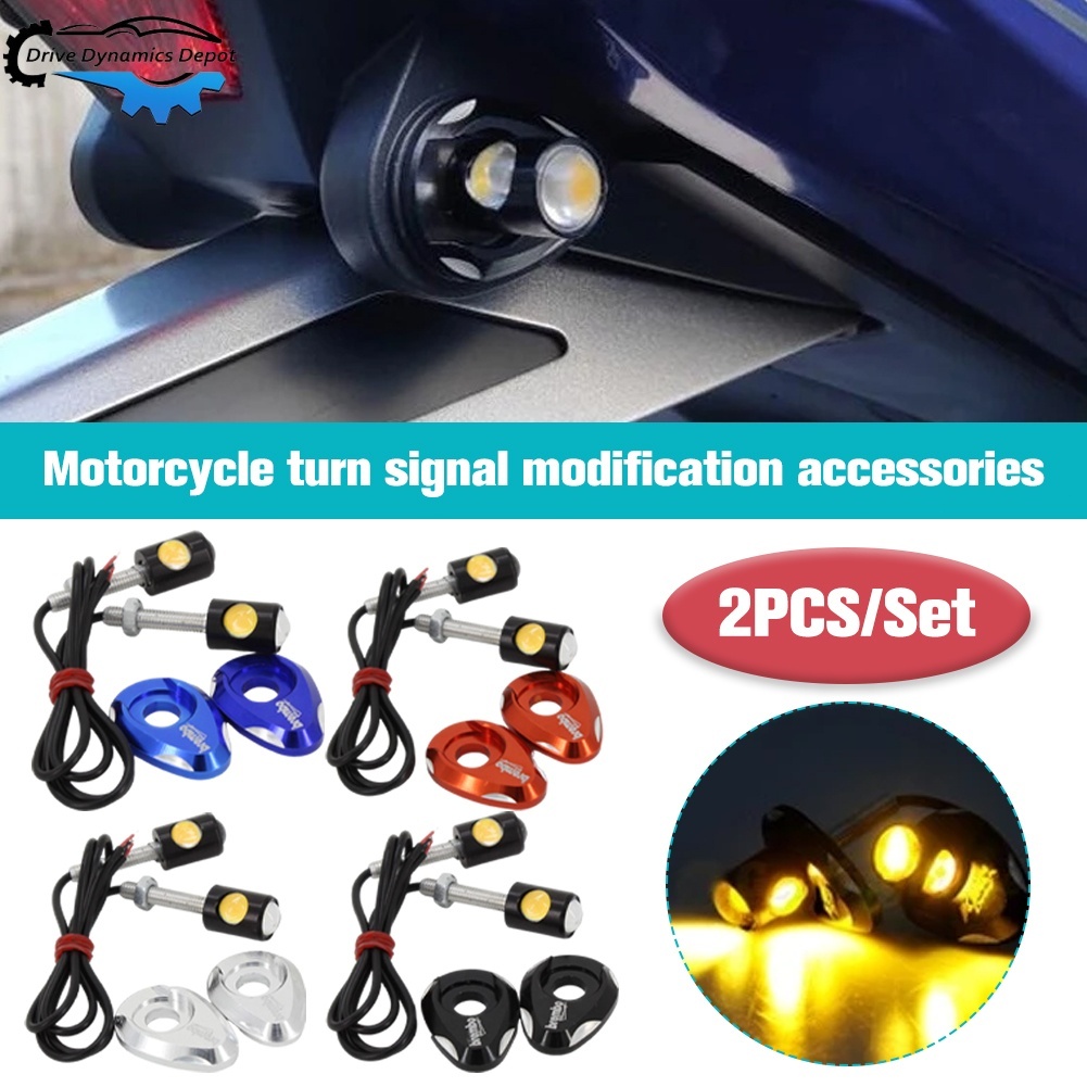 2PCS / Set Mini Led Side Signal Light Universal Signal Tampal Led ...