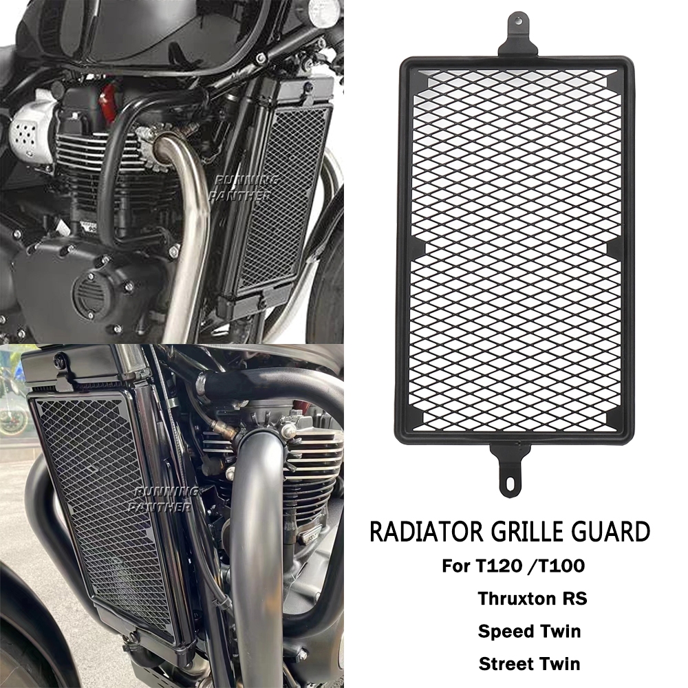 Motorcycle Radiator Guard Engine Cooler Grille Cover Protection For ...