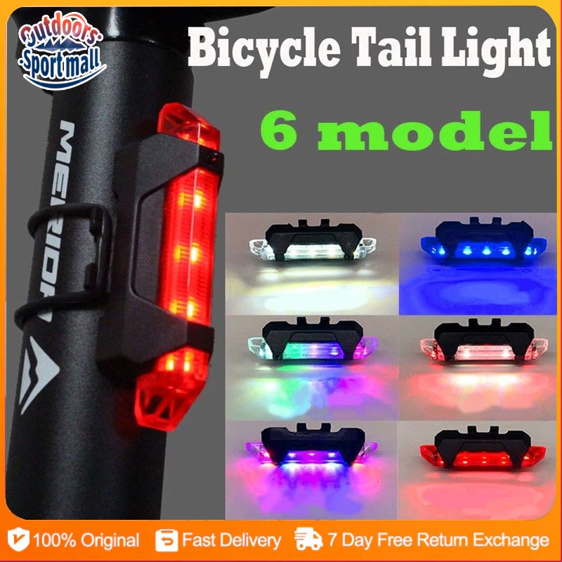 Bike Tail Light Warning lights Rechargeable Waterproof Blinker Light ...