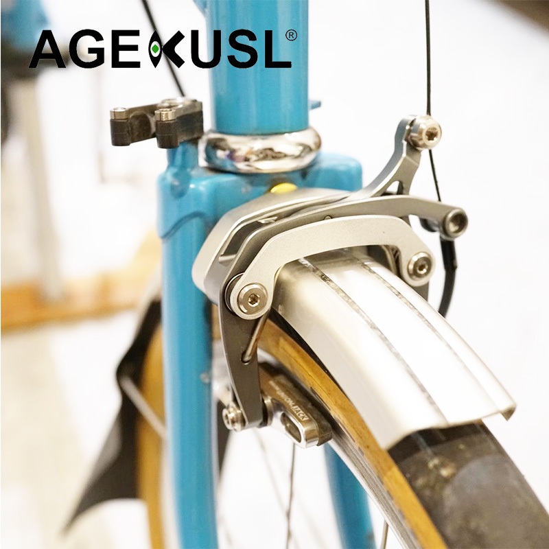 AGEKUSL Union Jack Bike TX4 Daul Bearing Brake Caliper for Brompton A ...