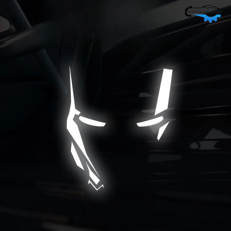 Iron Man Car Sticker Reflective Silhouette Edition Hollow Engraving ...