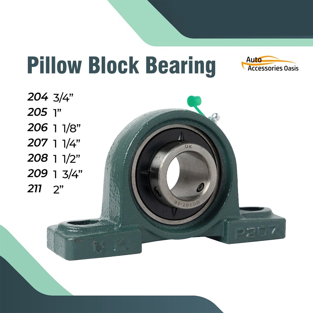 Pillow Block Bearing204 205 206 207 208 209 211 | Shopee Philippines